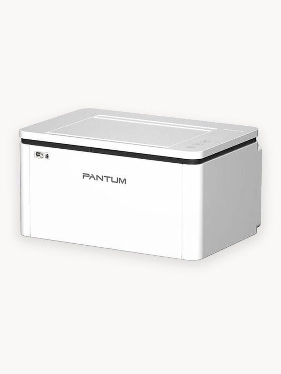 Принтер лазерный Pantum BP2300W черно-белая печать, A4, 1200 x 1200 dpi, Wi-Fi, цвет белый
