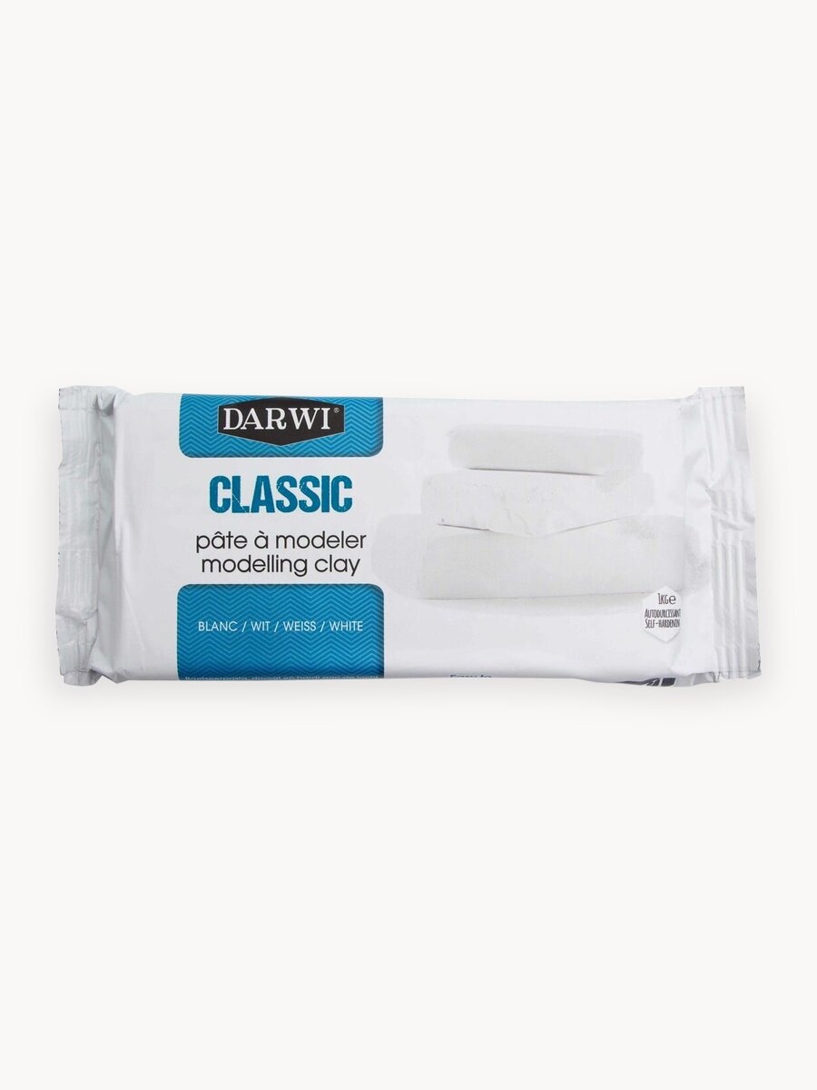 Масса для лепки самозатвердевающая DARWI CLASSIC, DA0801000000, 1 кг