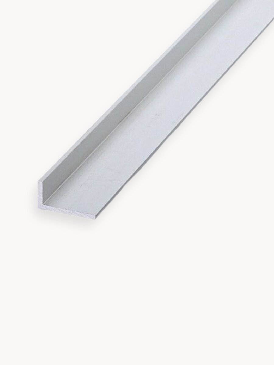 Уголок алюминиевый 30х20х2мм, (в упаковке 3 шт.) длина 1000мм, сплав АД31Т1