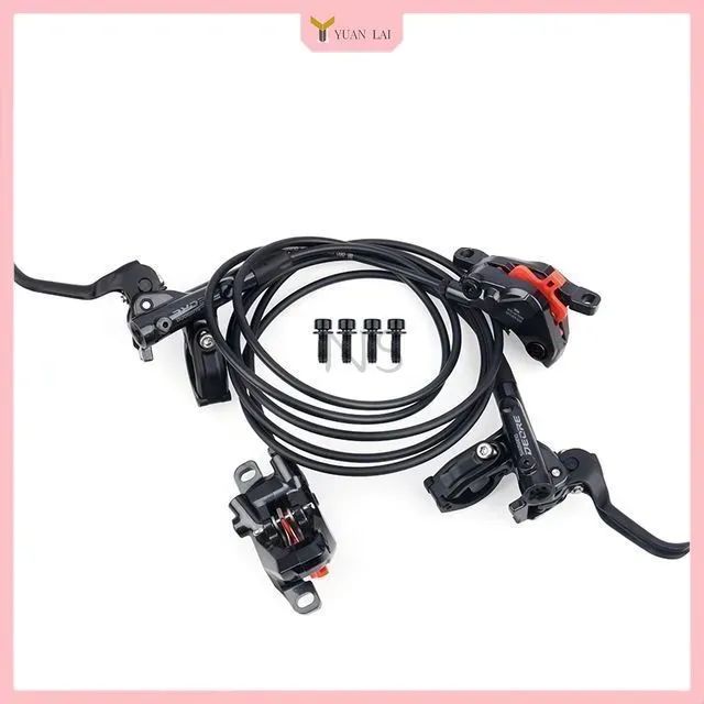 Эксклюзивные гидравлические двухпоршневые тормоза SHIMANO DEORE M6100 для MTB, 900x1550 мм, комплектуются полимерными колодками в полном наборе для обеих осей