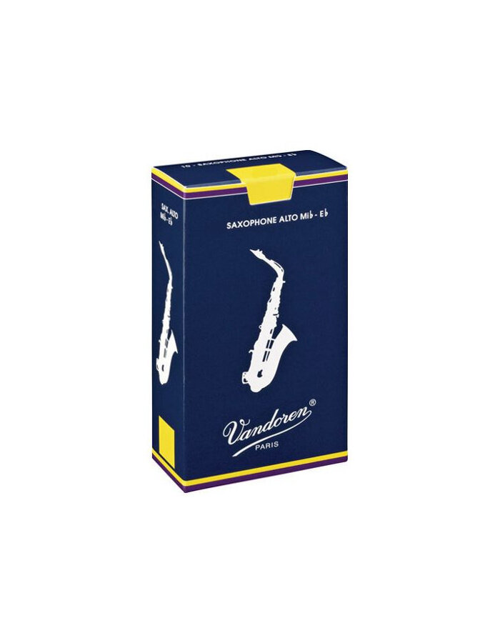 Трости для альт саксофона Vandoren Traditional №1,5 (3 шт) универсальные