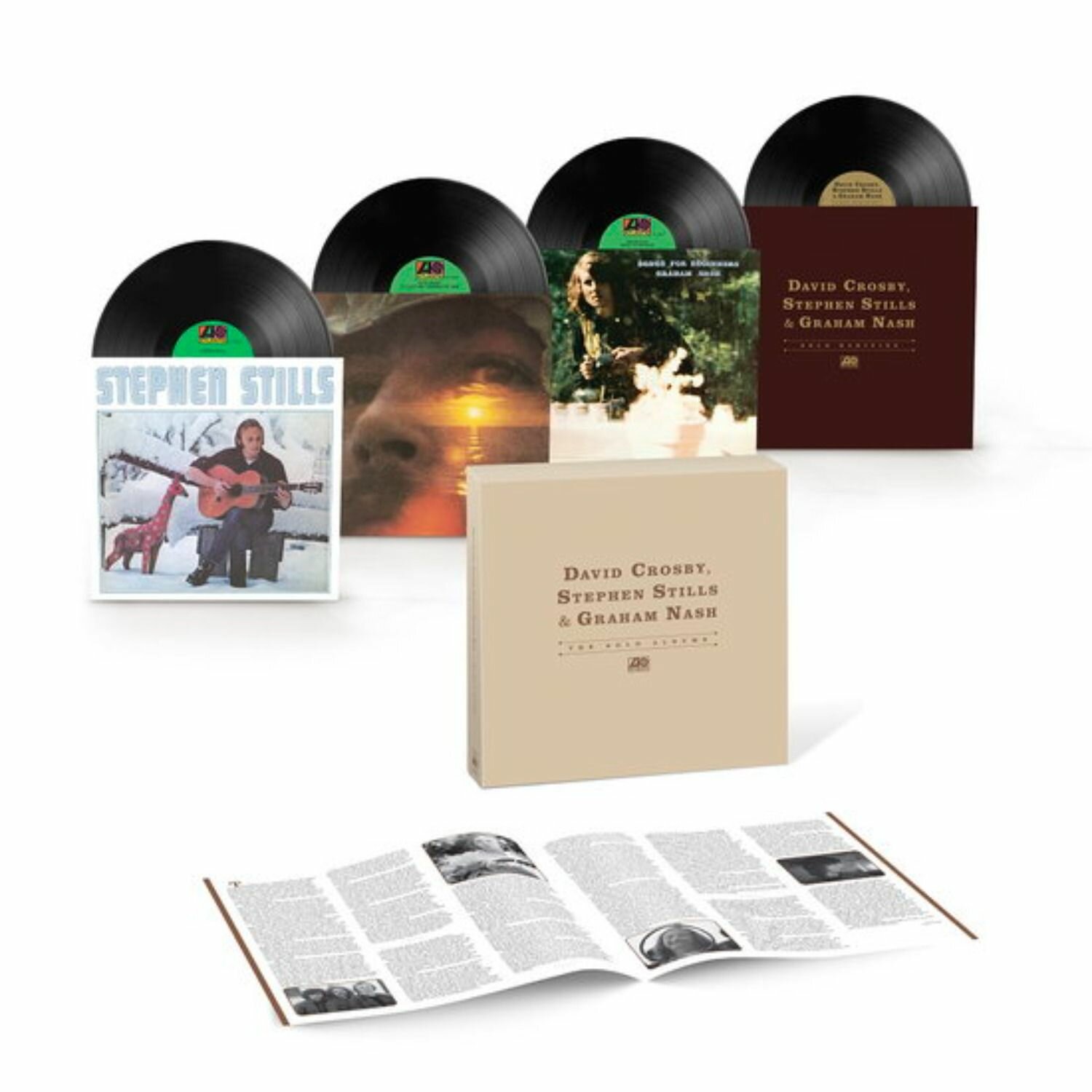 Виниловая пластинка David Crosby, Stephen Stills & Graham Nash - The Solo Albums, 4 x Vinyl, LP