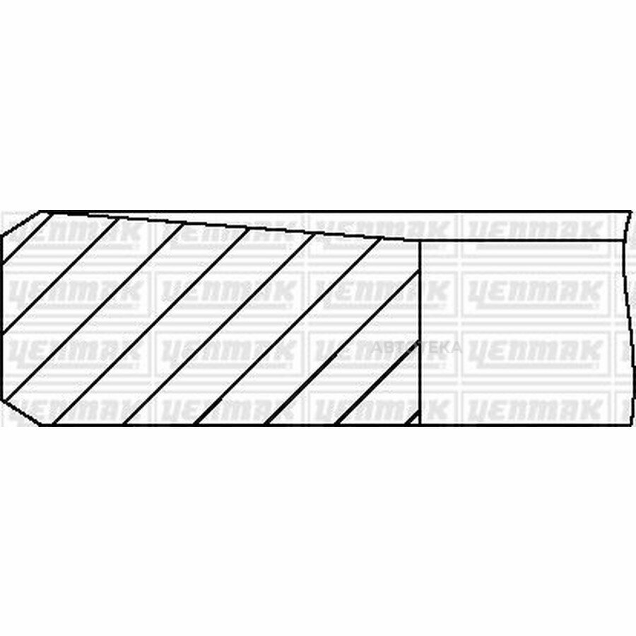 8250 mm. Кольца поршневые ком-т STD d YENMAK 9109964000
