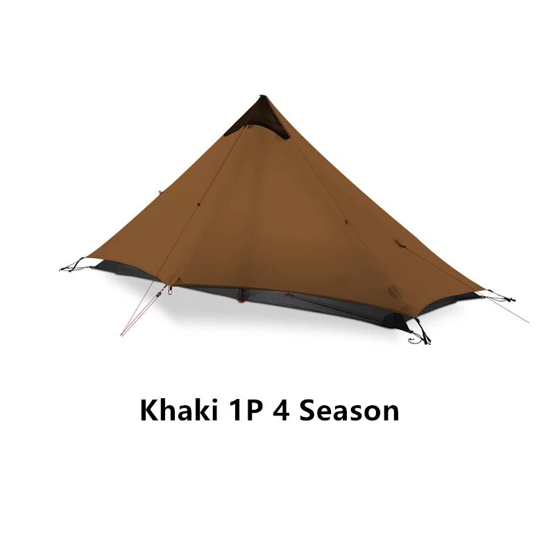 Палатка FLAME'S CREED Lanshan Ultralight Для Одного Человека, 3/4 Сезона, Профессиональная, Из Ткани 15D Silk