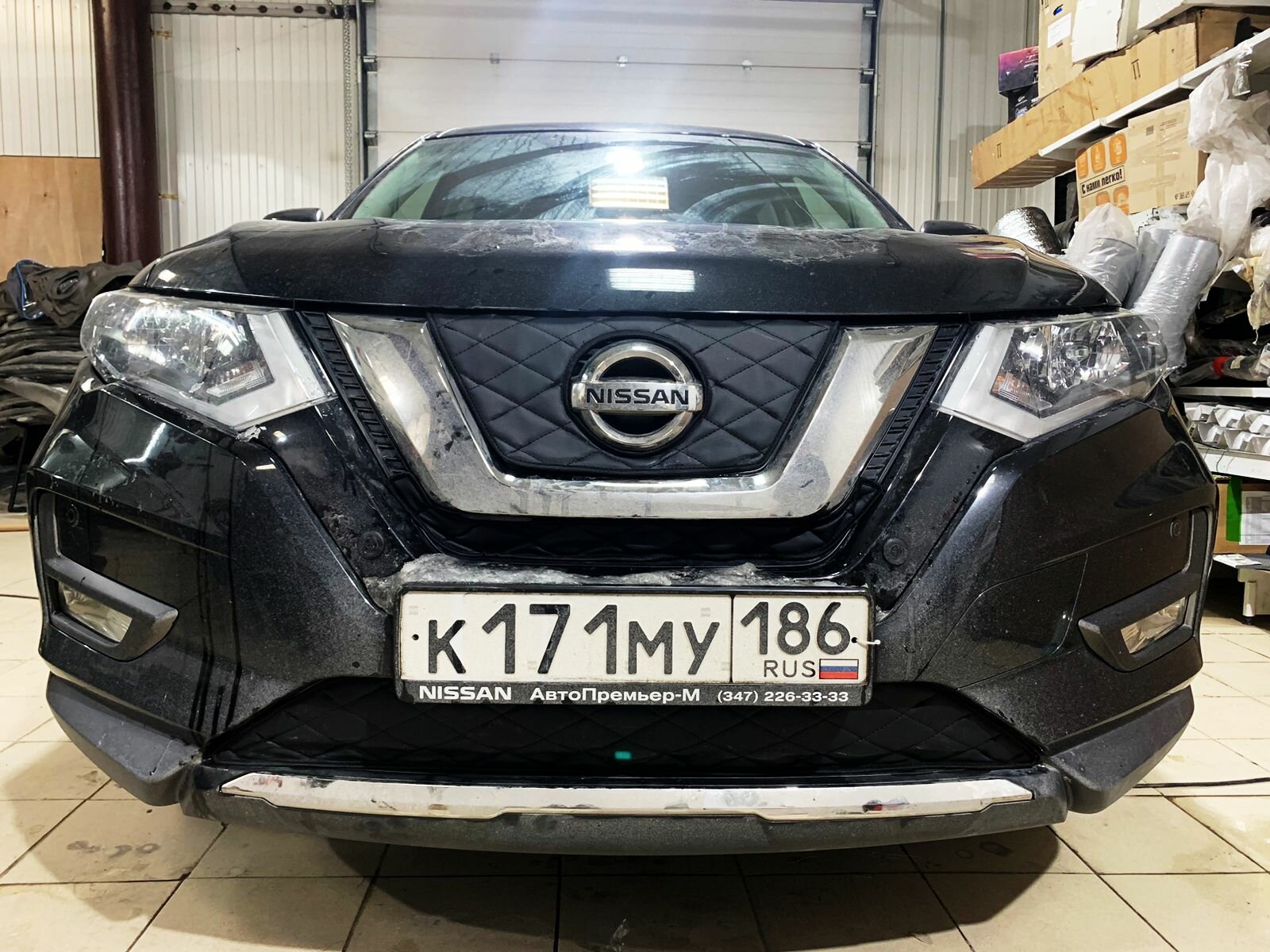 Утеплитель радиатора Экономия топлива NISSAN X-TRAIL T32 (2017-2022) Ниссан Икс Трейл