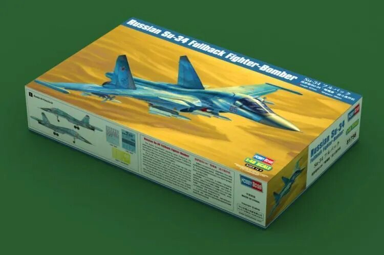 Hobbyboss 81756 1/48 Российский Su-34 Fullback Fighter-Bomber сборная модель самолета
