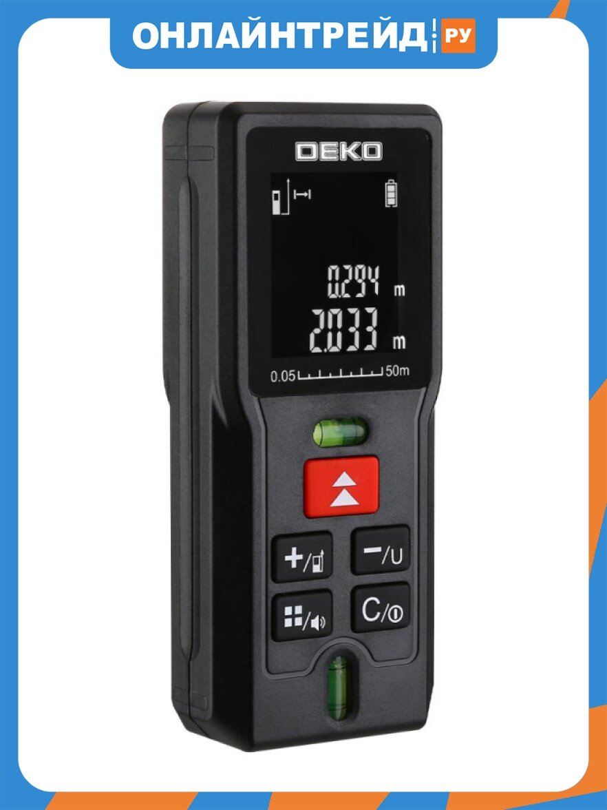 Лазерный дальномер Deko GLS-50