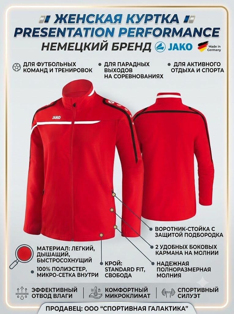 Куртка спортивная Базовая коллекция