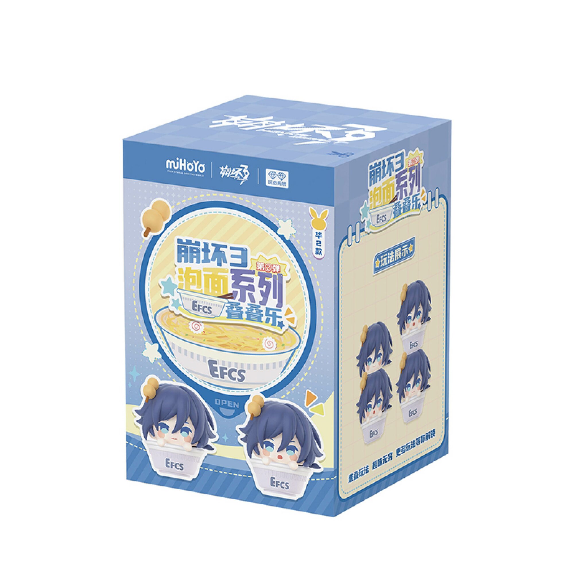 Playpoint Unlimited x BENGHUAI3 Collection Noodle Jenga Second Edition Mystery Box, Huaming Box Edition[2 Pack]