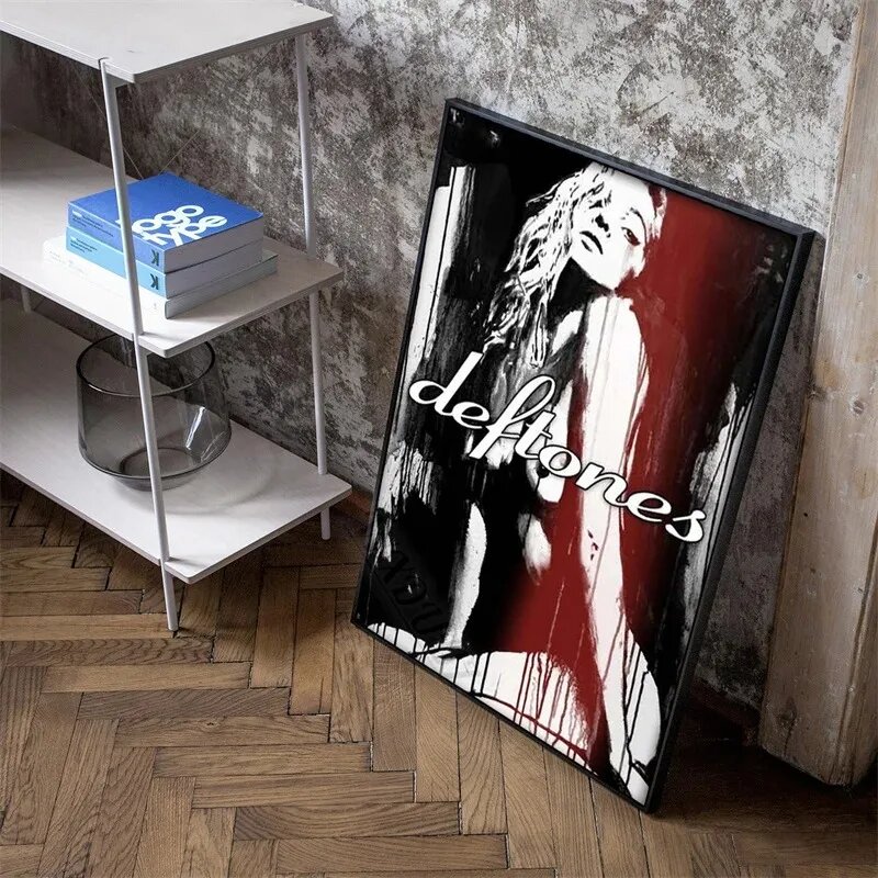 Печать на холсте Deftones Серый, Light Grey, 40x60cm No Framed