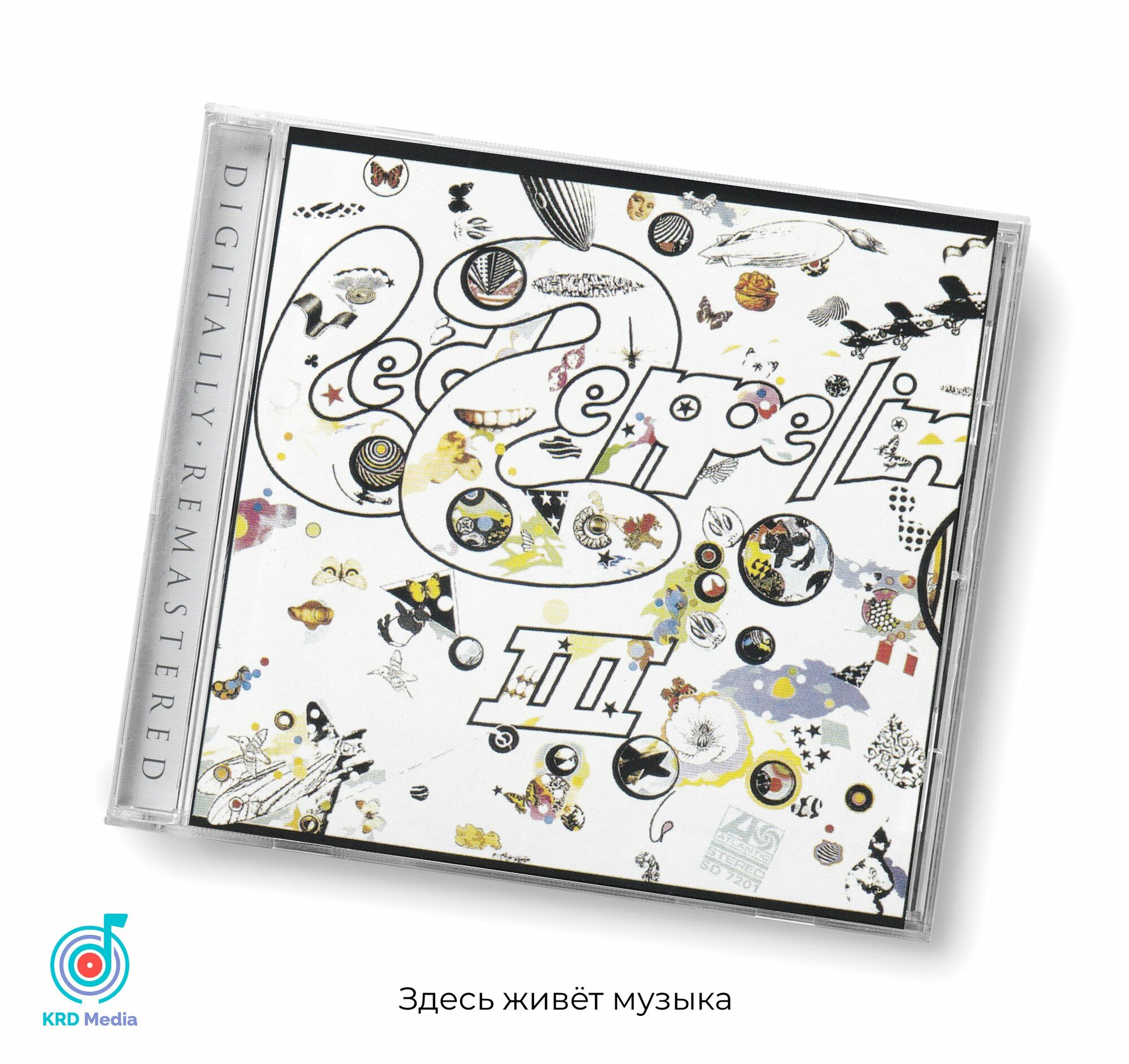 Led Zeppelin - Led Zeppelin III, 1994, 4-page, CD-Аудио