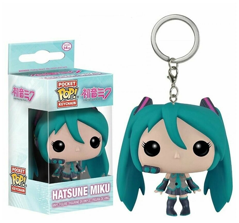 Брелок Хатсуне Мику (Hatsune Miku V4X) из серии Вокалоид