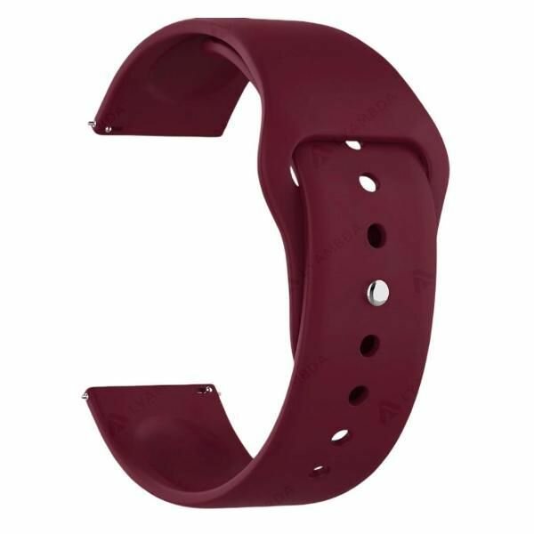 Ремешок LYAMBDA 22 mm ALTAIR DSJ-01-04T-22-WR Wine красный