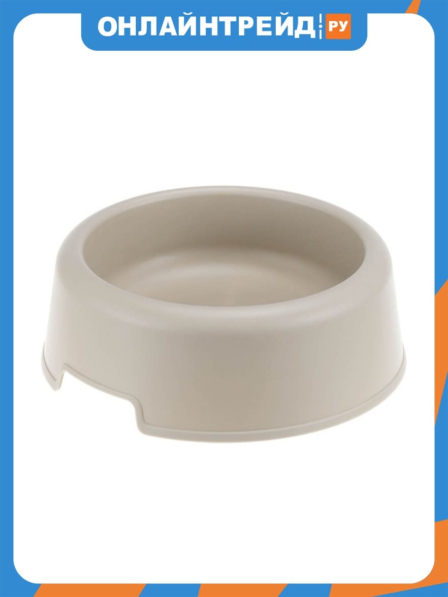 Миска Idea для животных симпл 0,2л М 1810 капучино