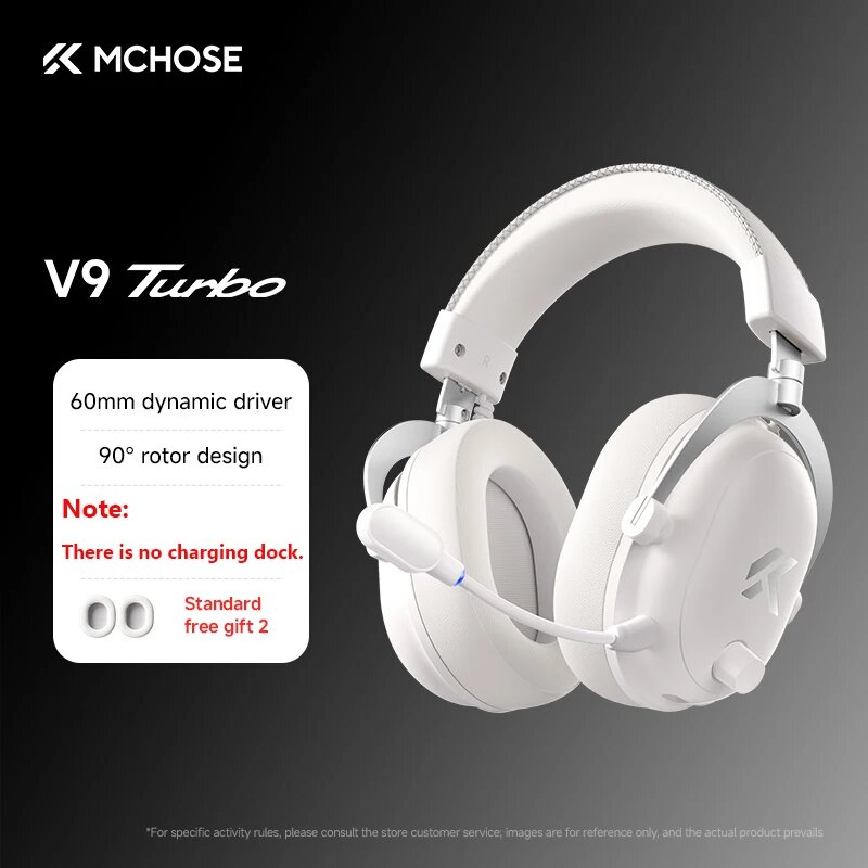 MCHOSE V9 Turbo White Беспроводные наушники