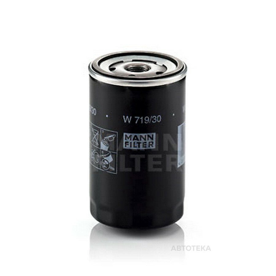 Фильтр масл. AUDI 80100A3A4A6/VW GOLFBORAPASSATSHARAN/SKODA90=> MANN-FILTER W71930