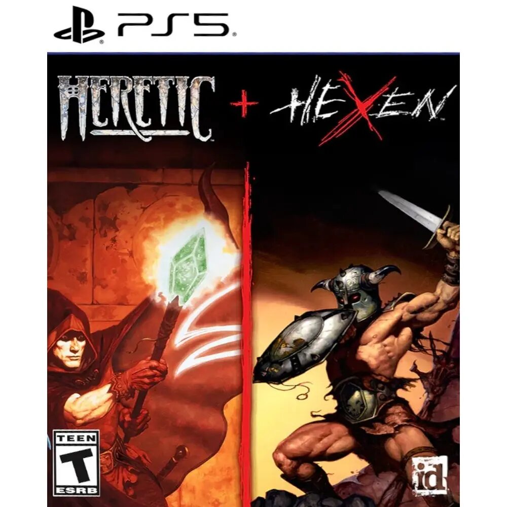Игра Heretic + Hexen (Limited Run) (PS5, русская версия) id Software Nightdive Studios Blu-ray диск 16+