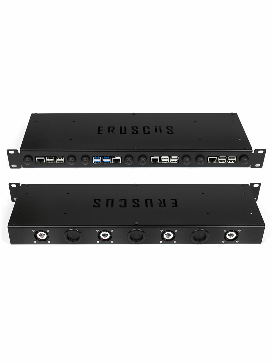 Корпус для Raspberry Pi 19" 1U Eruscus Blade