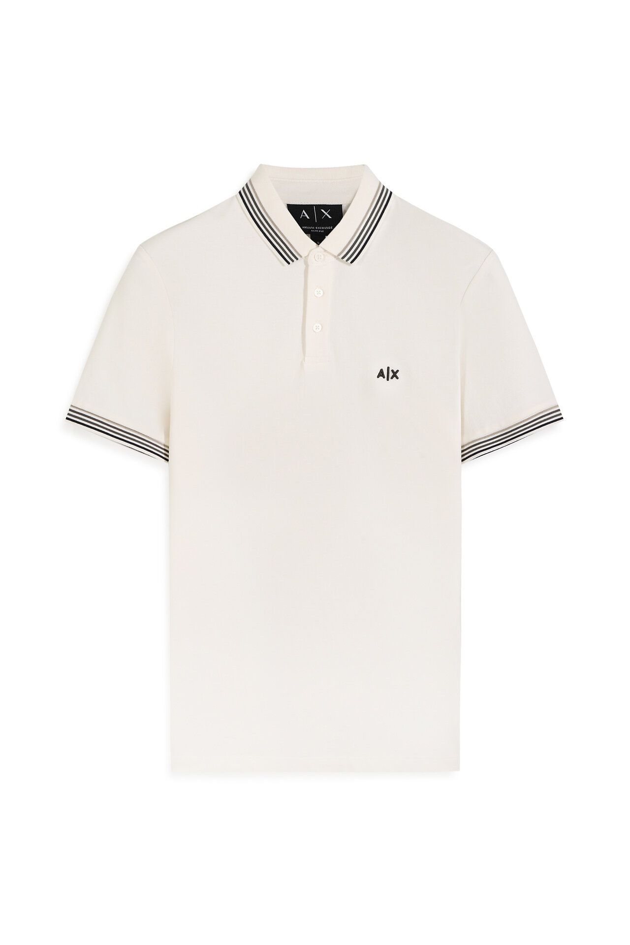 Поло Armani Exchange, размер S, бeлый