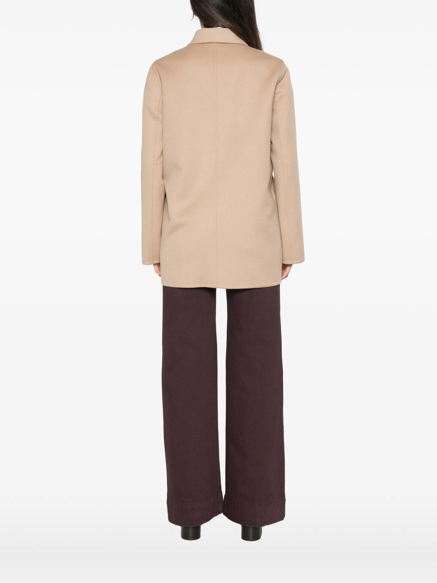 Пальто Valentino Logo-embellished patch-pocket coat, размер 44, разноцветный — фото 1