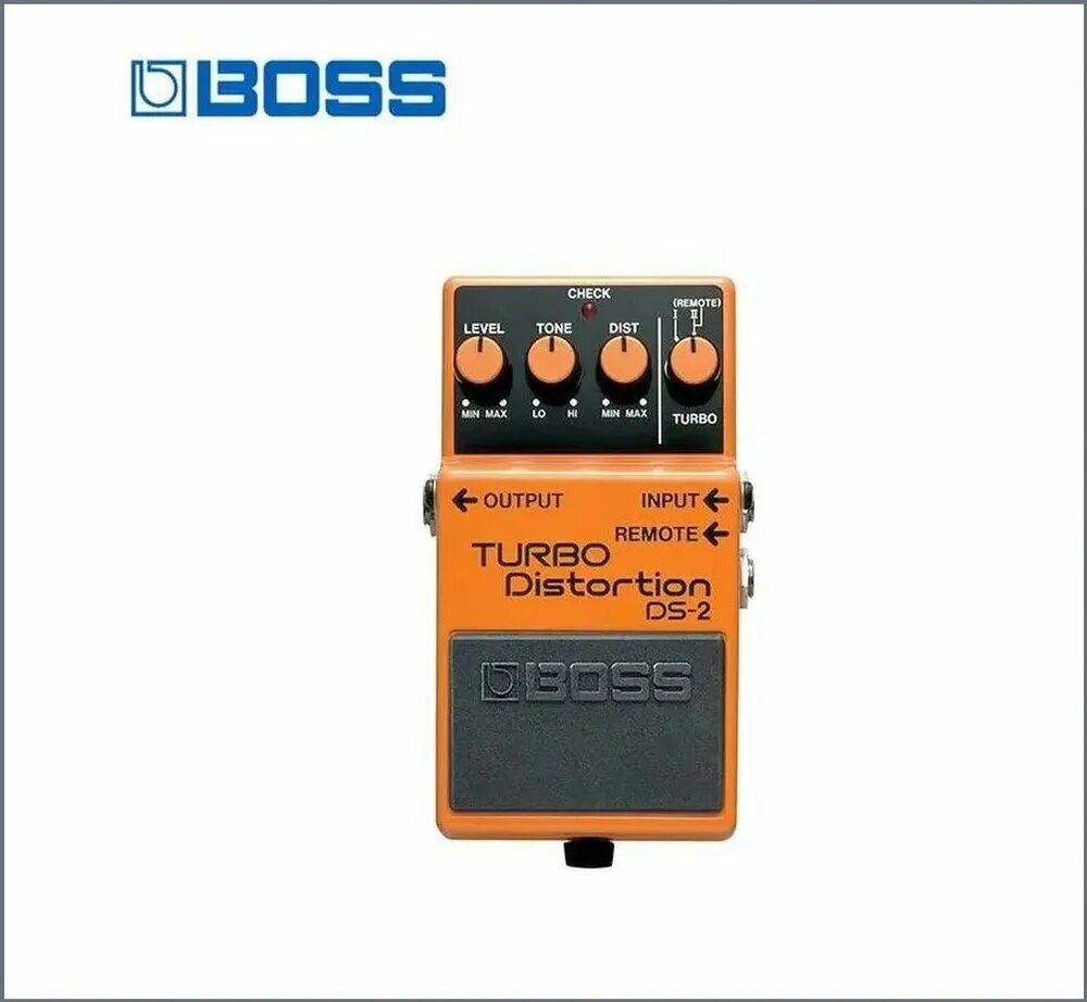 BOSS DS-2 Педаль Turbo Distortion Высококачественные профессиональные аксессуары для электрогитары BOSS DS-2