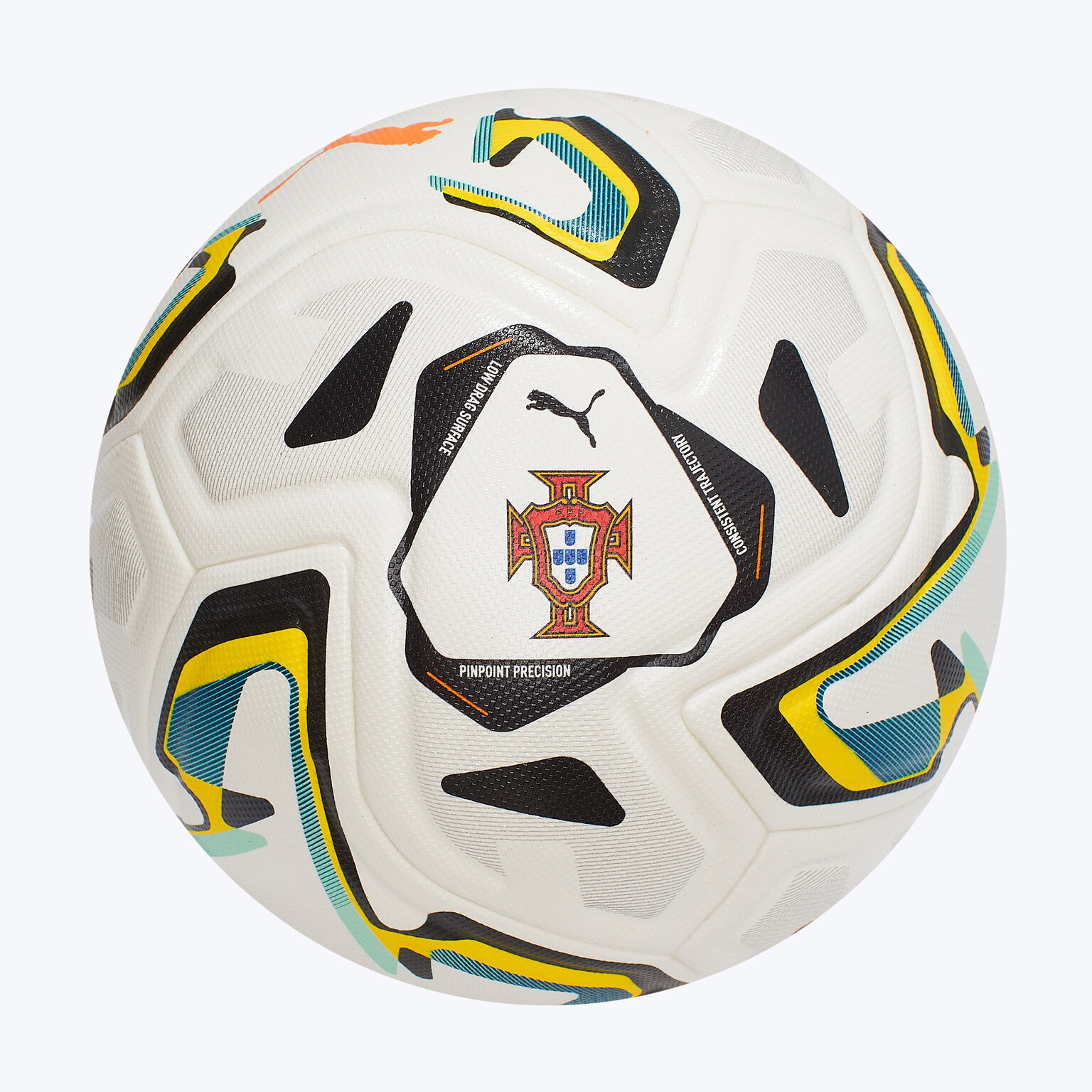 Футбольный мяч Puma Stellar Pro сборной Португалии 08520501, размер 5, Белый
