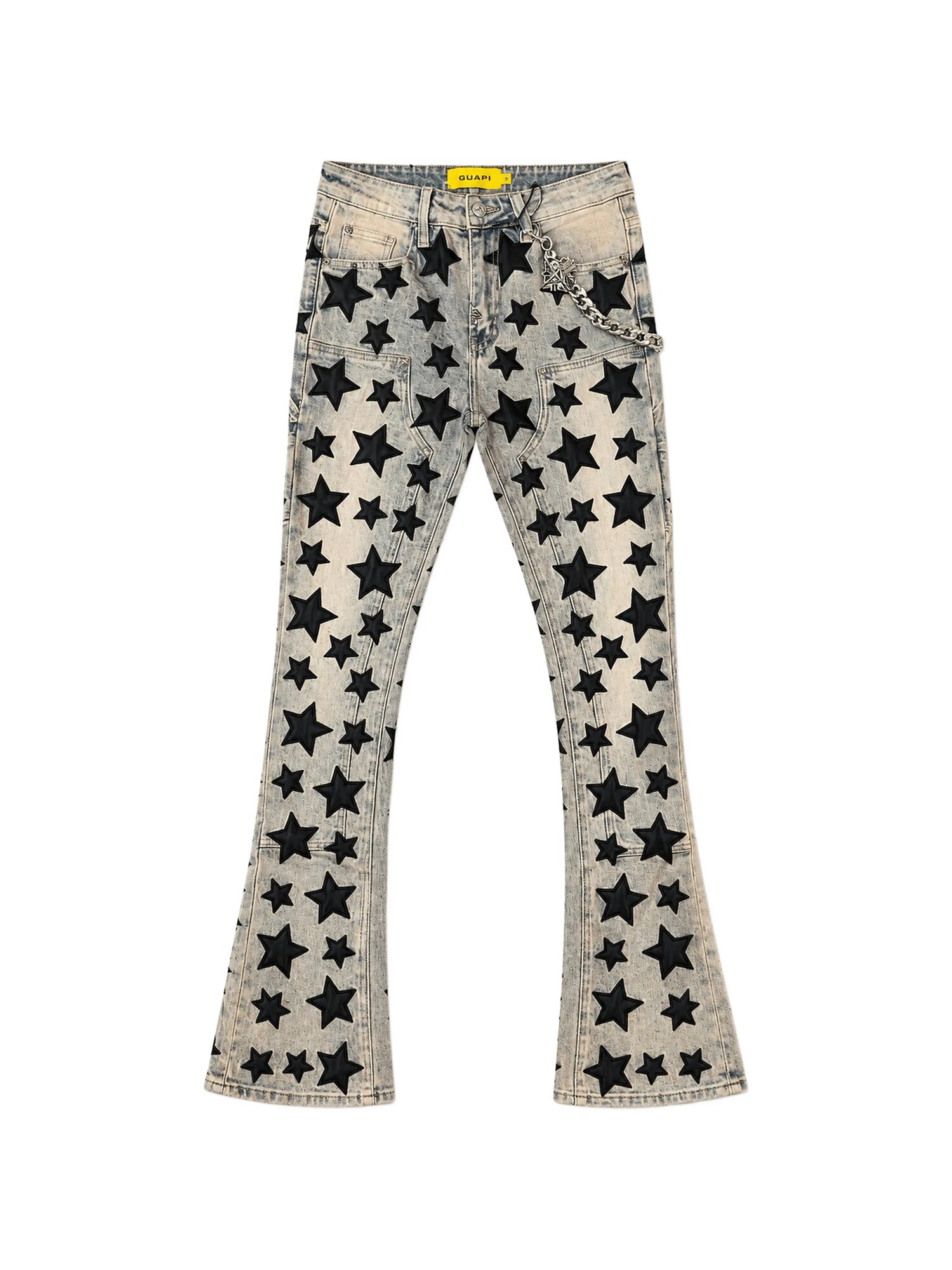 Джинсы Star-appliqué blue jeans 