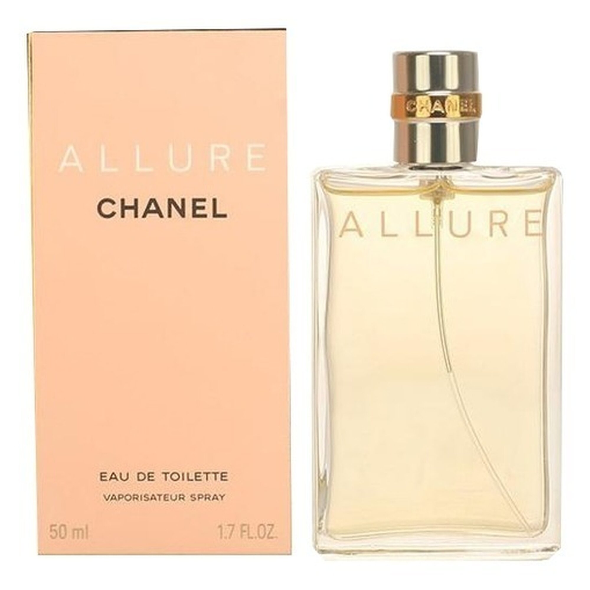 Туалетная вода Chanel Allure, объем 50 мл, флакон, 1 упаковка