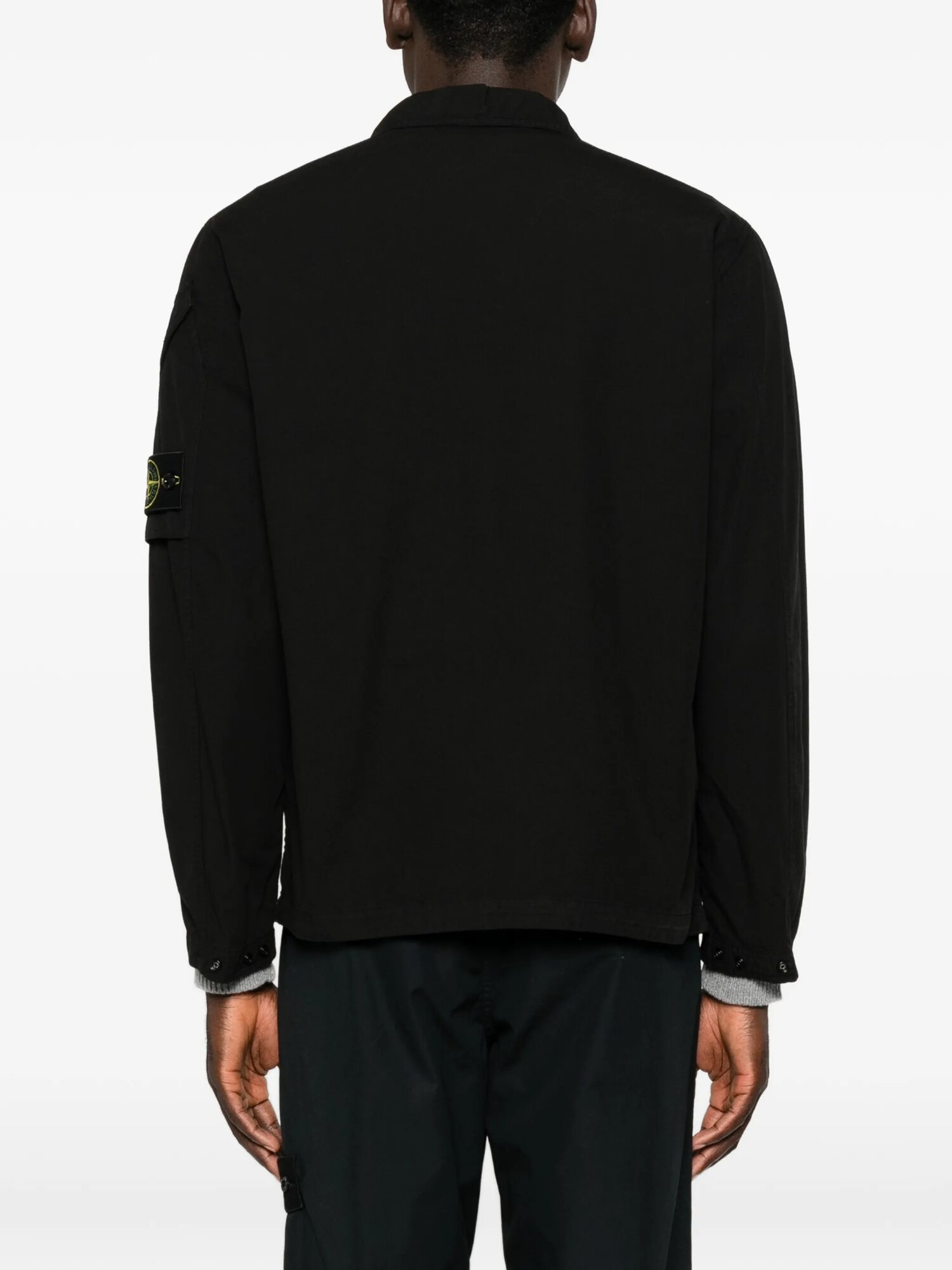 Рубашка Stone Island Zip-fastening overshirt, размер S — фото 1