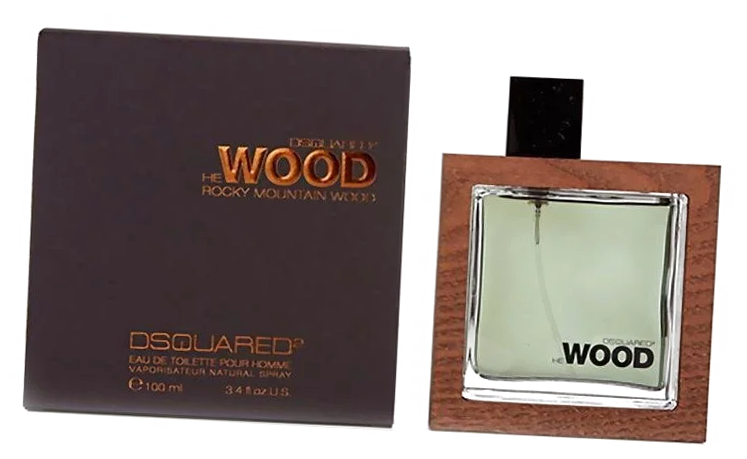 Парфюм для мужчин Dsquared2 He Wood Rocky Mountain Wood 100 мл - Дискваред2 Хи Вуд Роки Маунтин