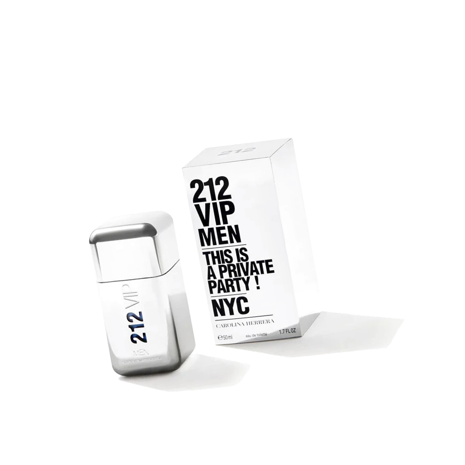 Туалетная вода 212 Vip Man Carolina Herrera 50 мл для мужчин / Херрера 212 Вип мужские