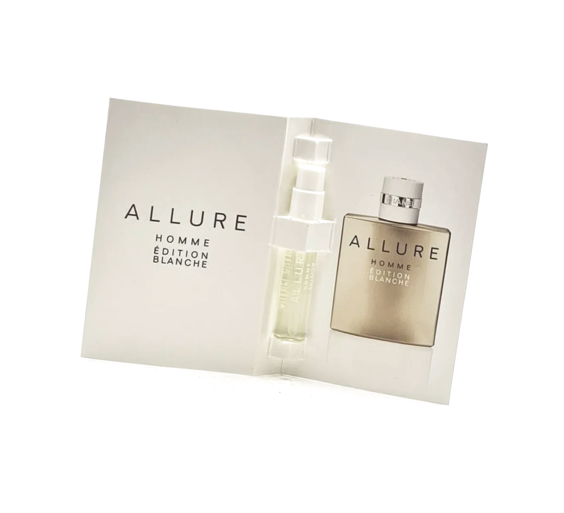 Chanel Allure Homme Edition Blanche 2 мл сэмпл мужская туалетная вода - Аллюр Хом Эдишн Бланш
