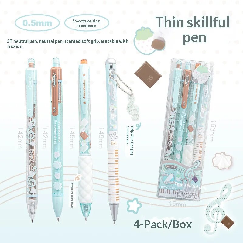 Набор ручек RosyPosy Berry Melody, 4pcs Mint Choco Set