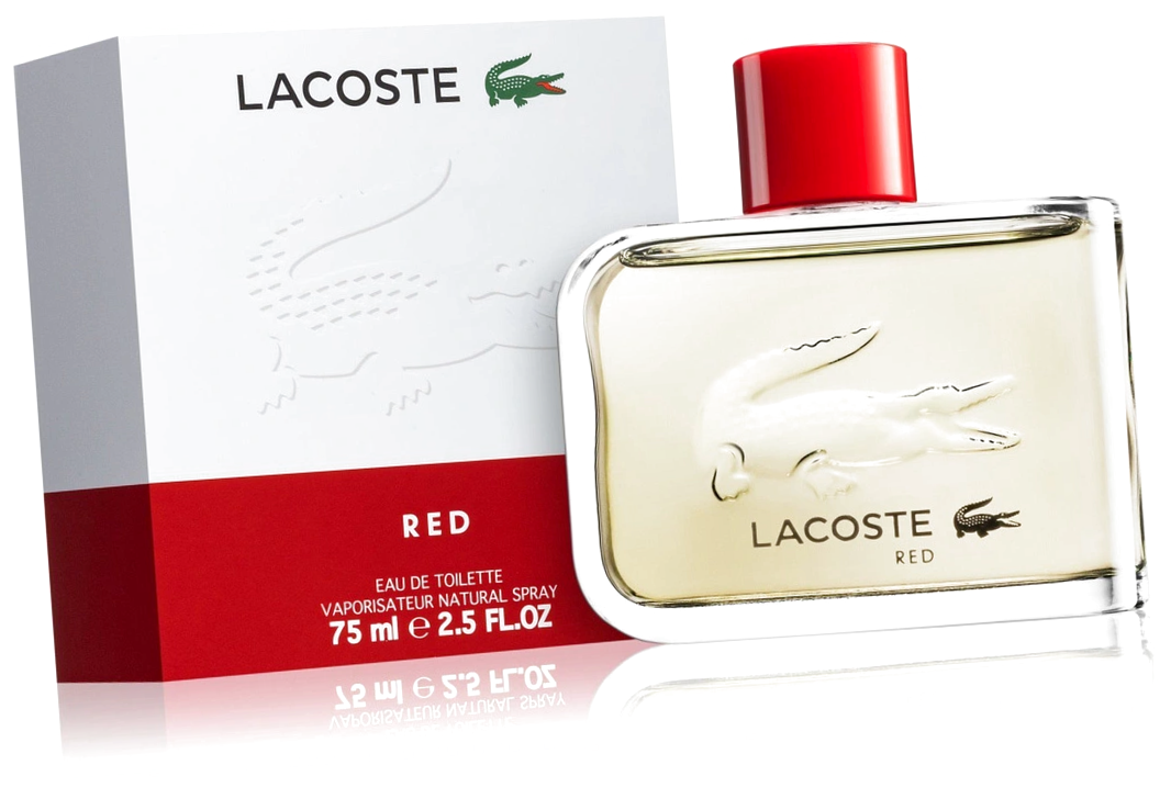 Мужской парфюм Лакост Ред 75 мл - Lacoste Red туалетная вода для мужчин