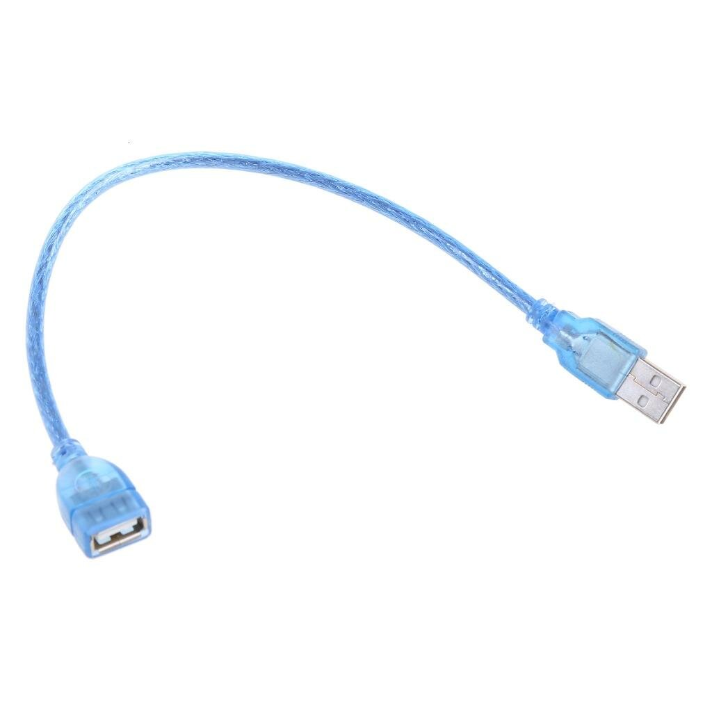 USB 2.0 удлинитель 23 см (M-F)