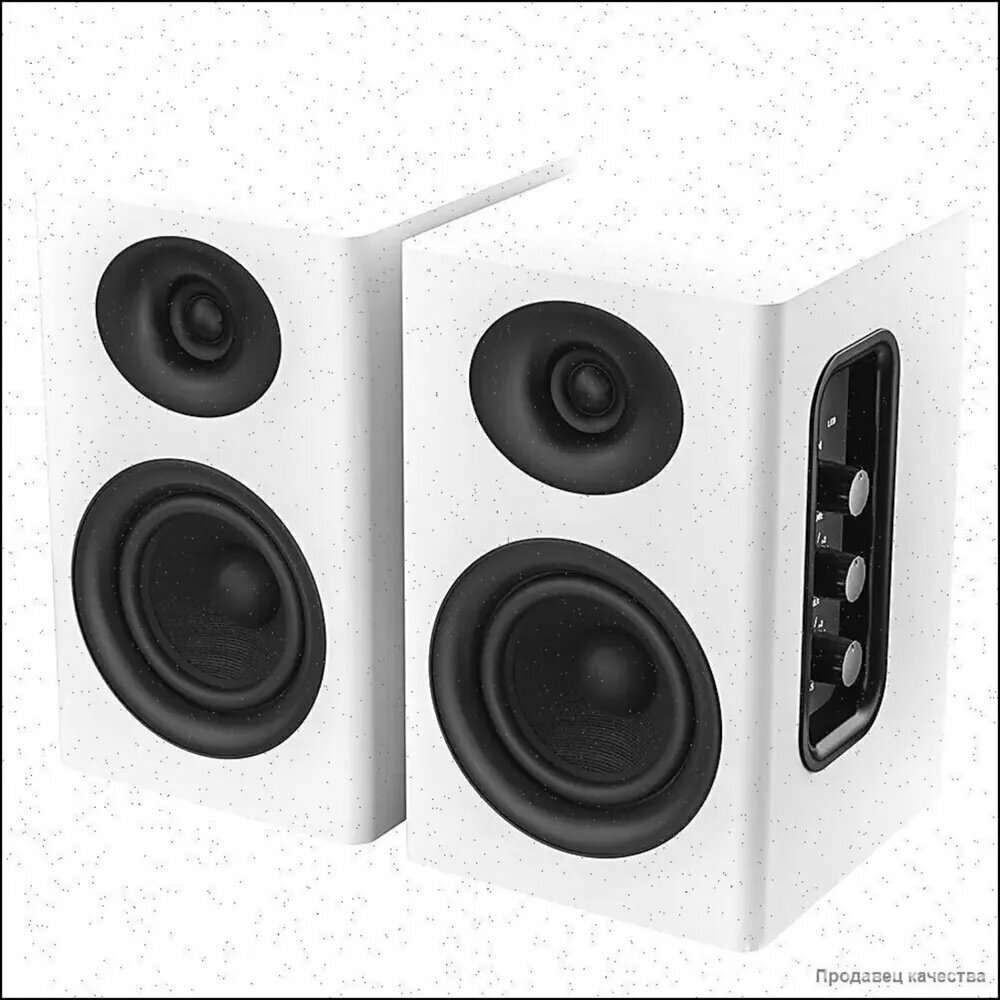 Активная акустическая система 2.0 для мониторинга от Pioneer и Monitor Audio, премиум белый корпус, оснащена модулем Bluetooth для DJ плеера