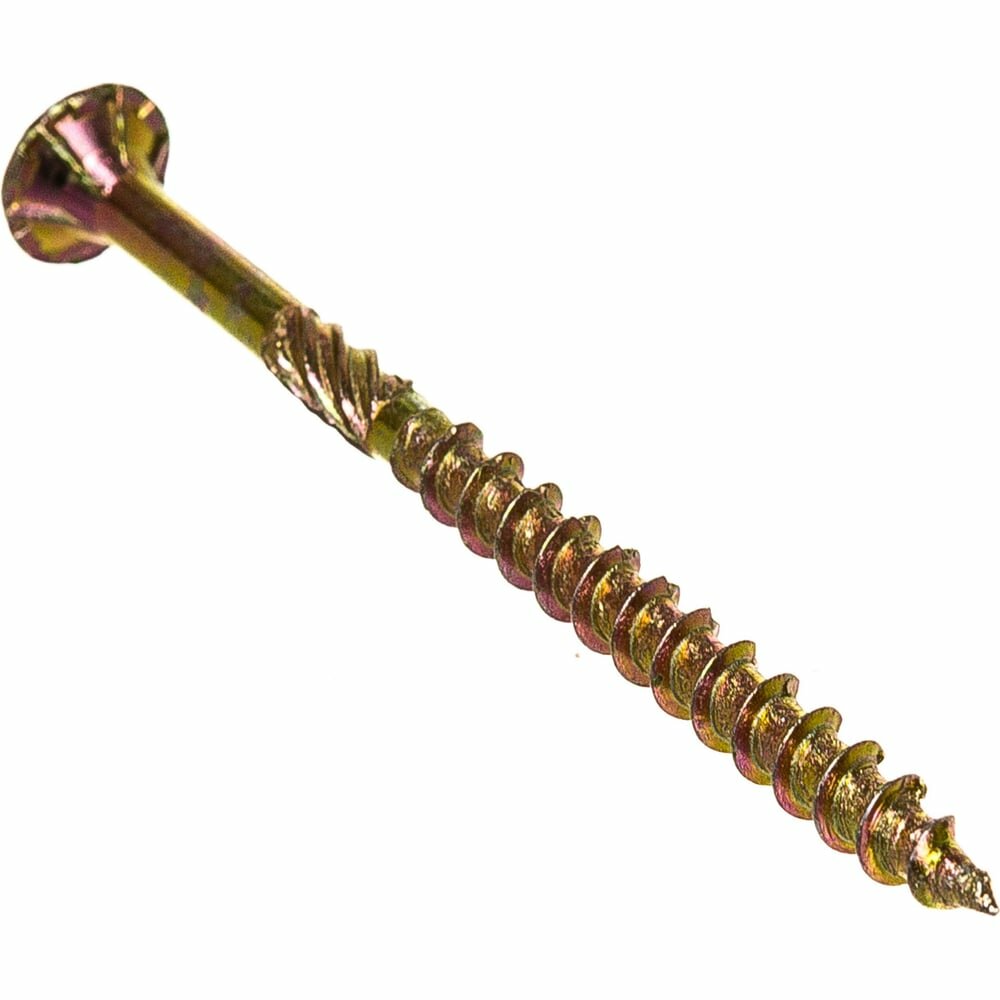 Саморез по дереву HIMTEX проф. желт. потай Torx 15 3,5x50 500 шт. 03550Fh