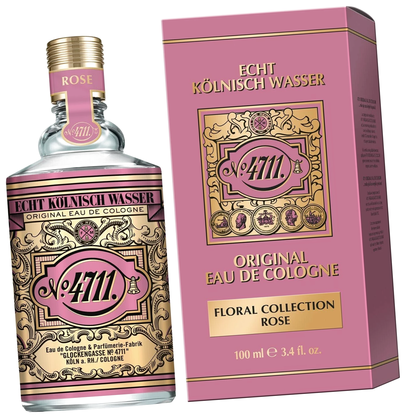 47 11 Роза духи для мужчин и женщин 100 мл / 4711 Rose Eau De Cologne