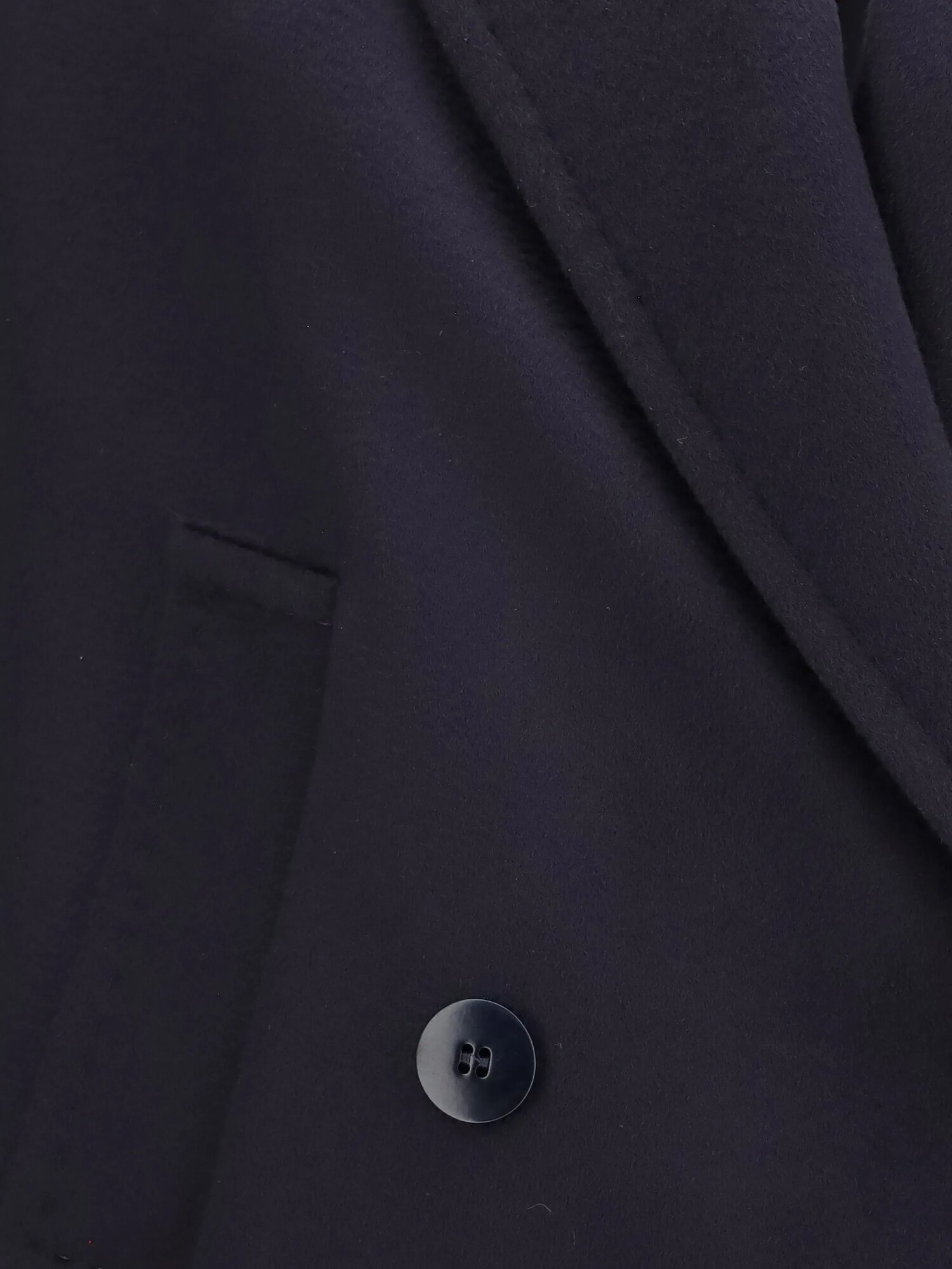 Пальто Max Mara Double-breasted notched-lapels coat, размер 42, фиолетовый — фото 1
