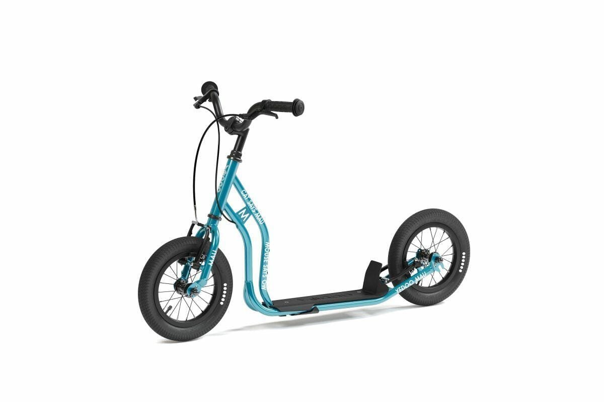 DECATHLON самокат Yedoo Mau Y40, синий, 12/12, 75 кг