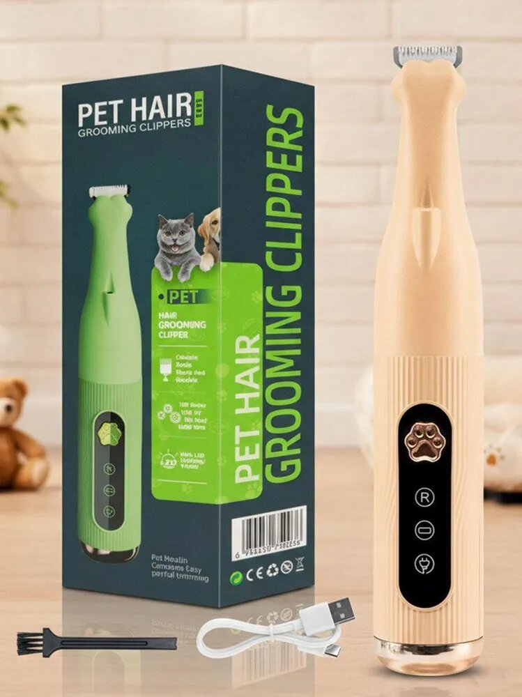 Ножницы для стрижки животных Pet Hair Grooming Clippers, для собак и кошек, оранжевый, 170x30 мм