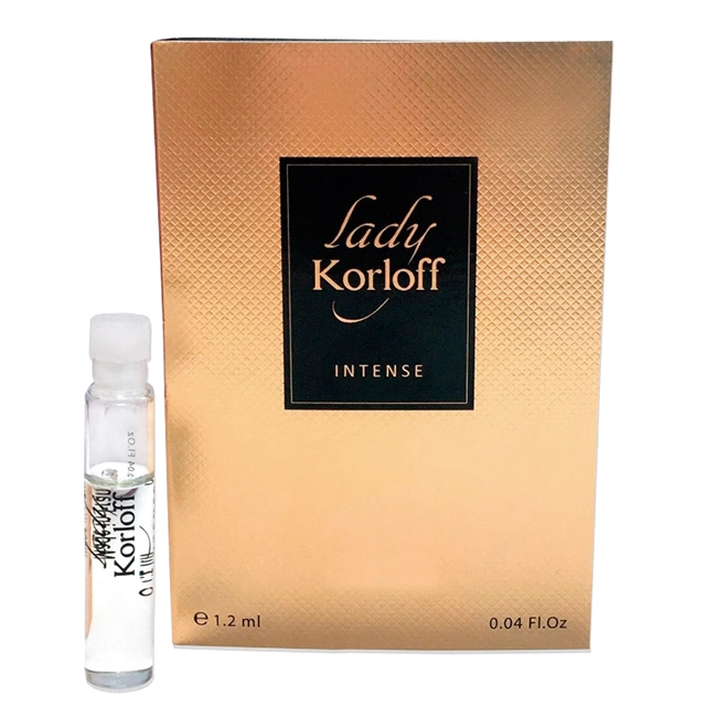 Сэмпл духов Karloff Paris Lady Korloff Intense 1.2 мл - Карлофф Леди Интенс для женщин пробник