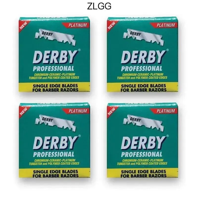 Derby PROFESSIONAL Single Edge Blades - Лезвия ( Половинки) для бритья 400 шт