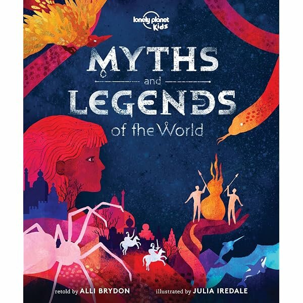 Lonely Planet Kids Myths and Legends of the World 1，Reprinted paperback book