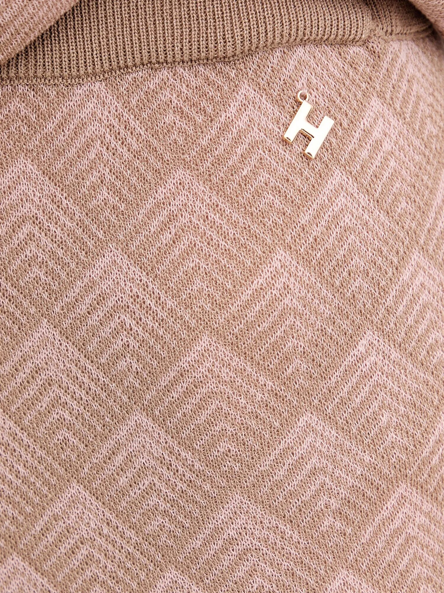 Брюки Silvian Heach Aris geometric-pattern flared trousers, размер 46 — фото 1