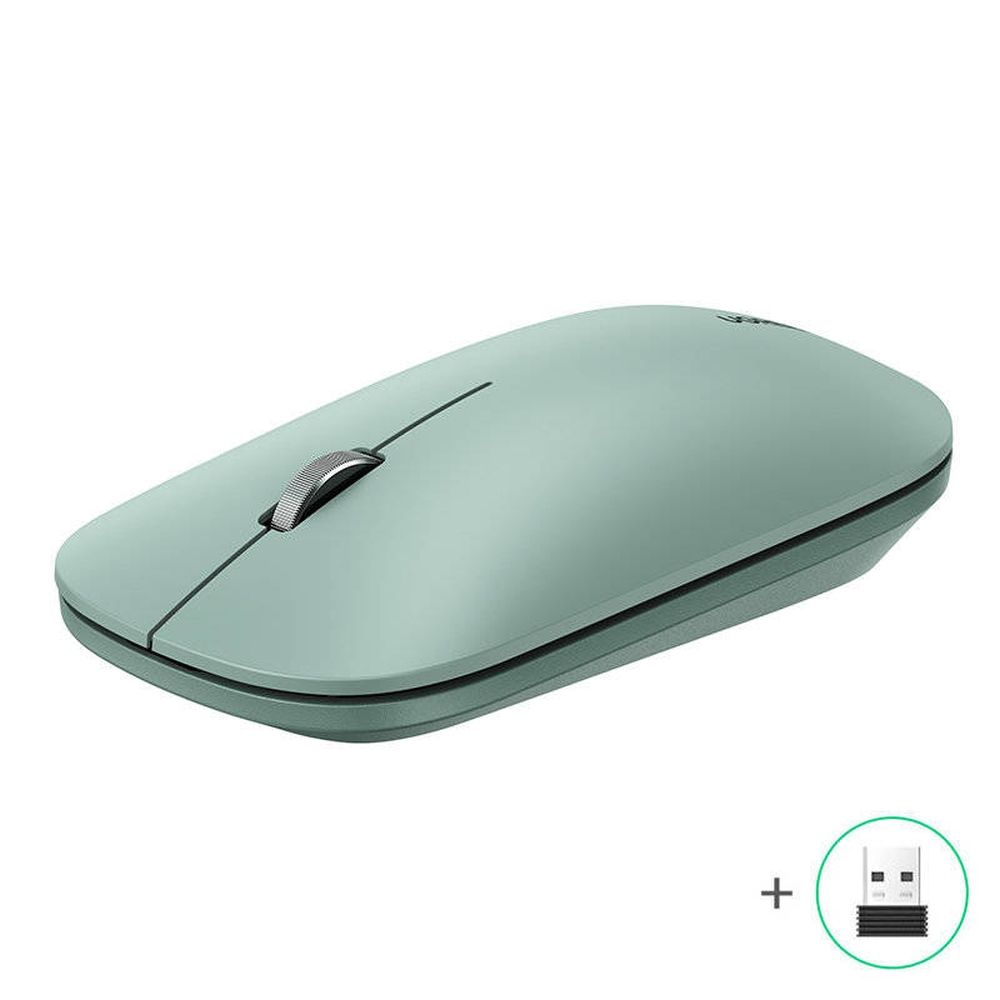 Мышь UGREEN Беспроводная компьютерная мышь UGREEN MU001 (90374) Portable Wireless Mouse. Цвет: зеленый Цвет: розовый