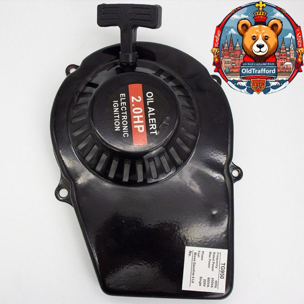 Запасные части для малогабаритных бензиновых генераторов ET950/650/600W/800W, стартер в сборе с ручкой.