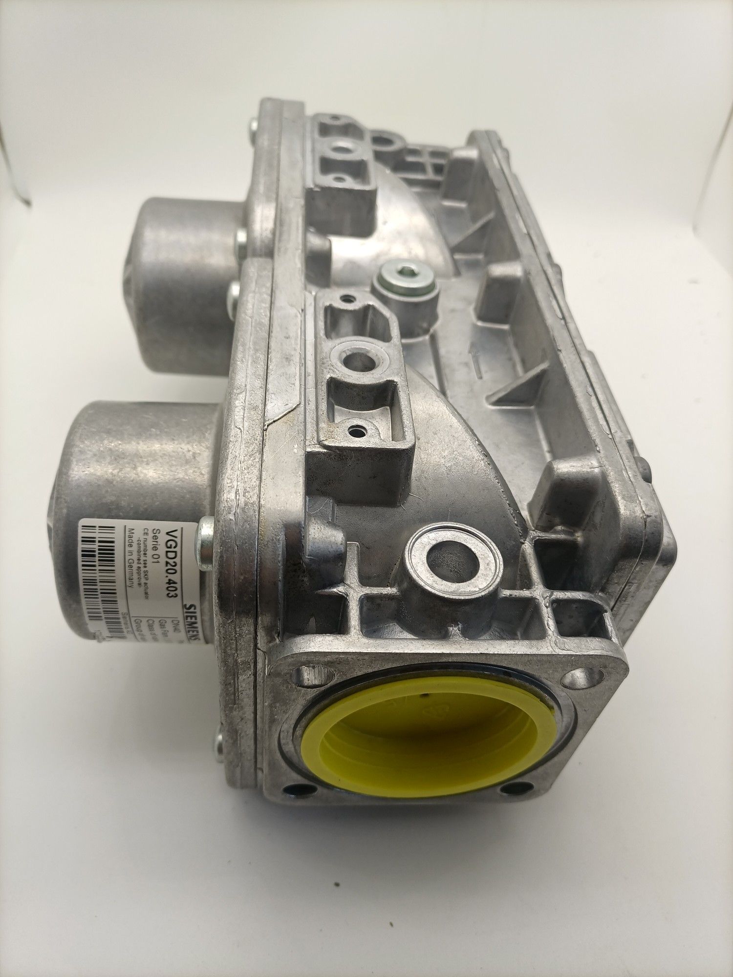 Корпус двойного газового клапана класса A Siemens VGD20.403 для газовых рамп горелочных установок