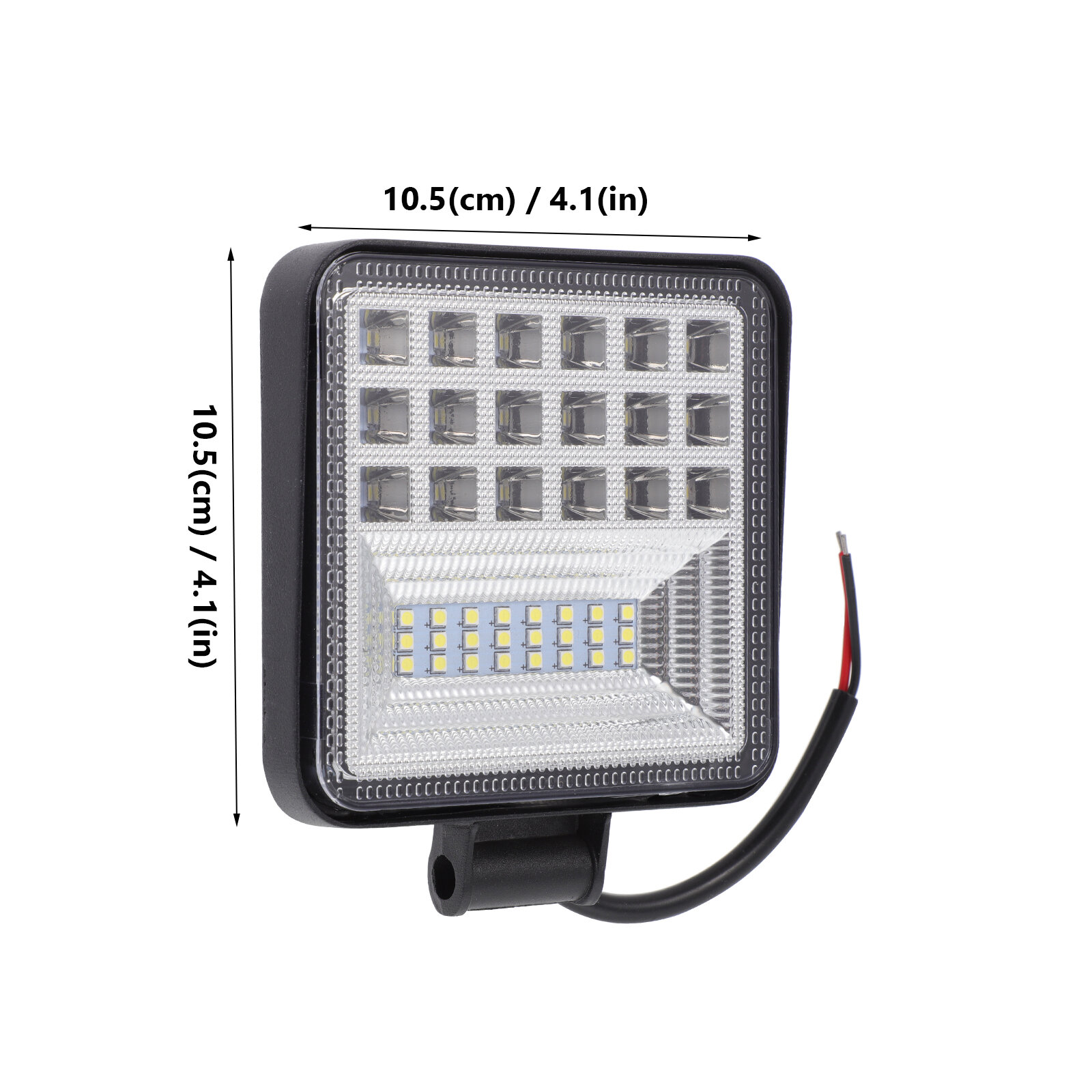 1PC Надежный LED Фонарь для Автомобиля Простой Спот для Внедорожника с IP65 Водонепроницаемостью 10 5X10 5X2CM