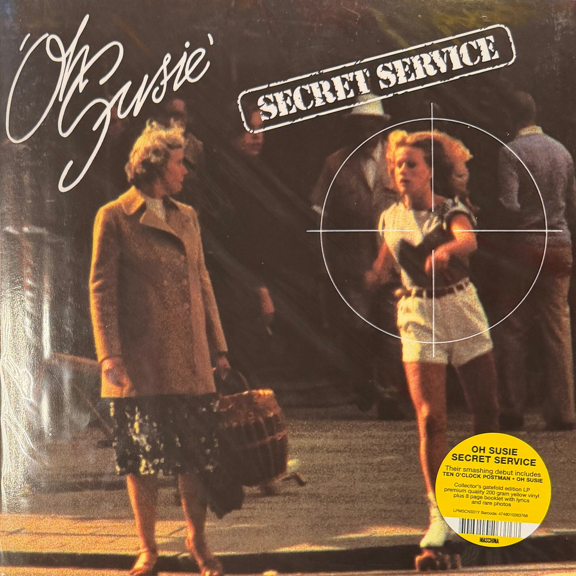 Виниловая пластинка Secret Service Oh Susie (Россия 2025г.) Yellow